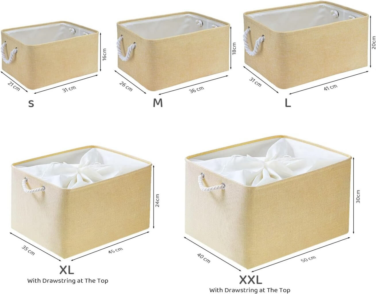 Beige Storage Box – Mangata