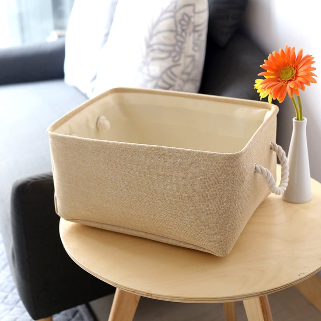 Beige Storage Box – Mangata
