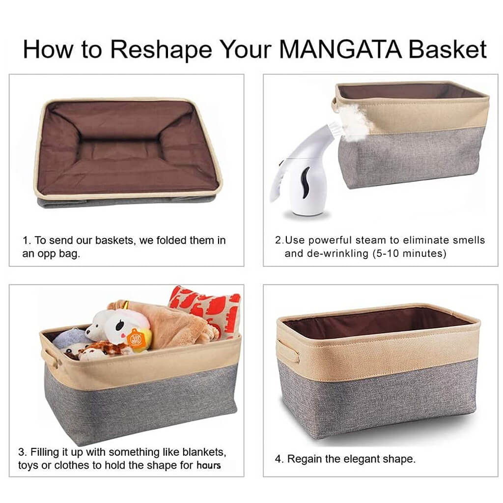 Storage boxes 25cm x 25 cm – Mangata