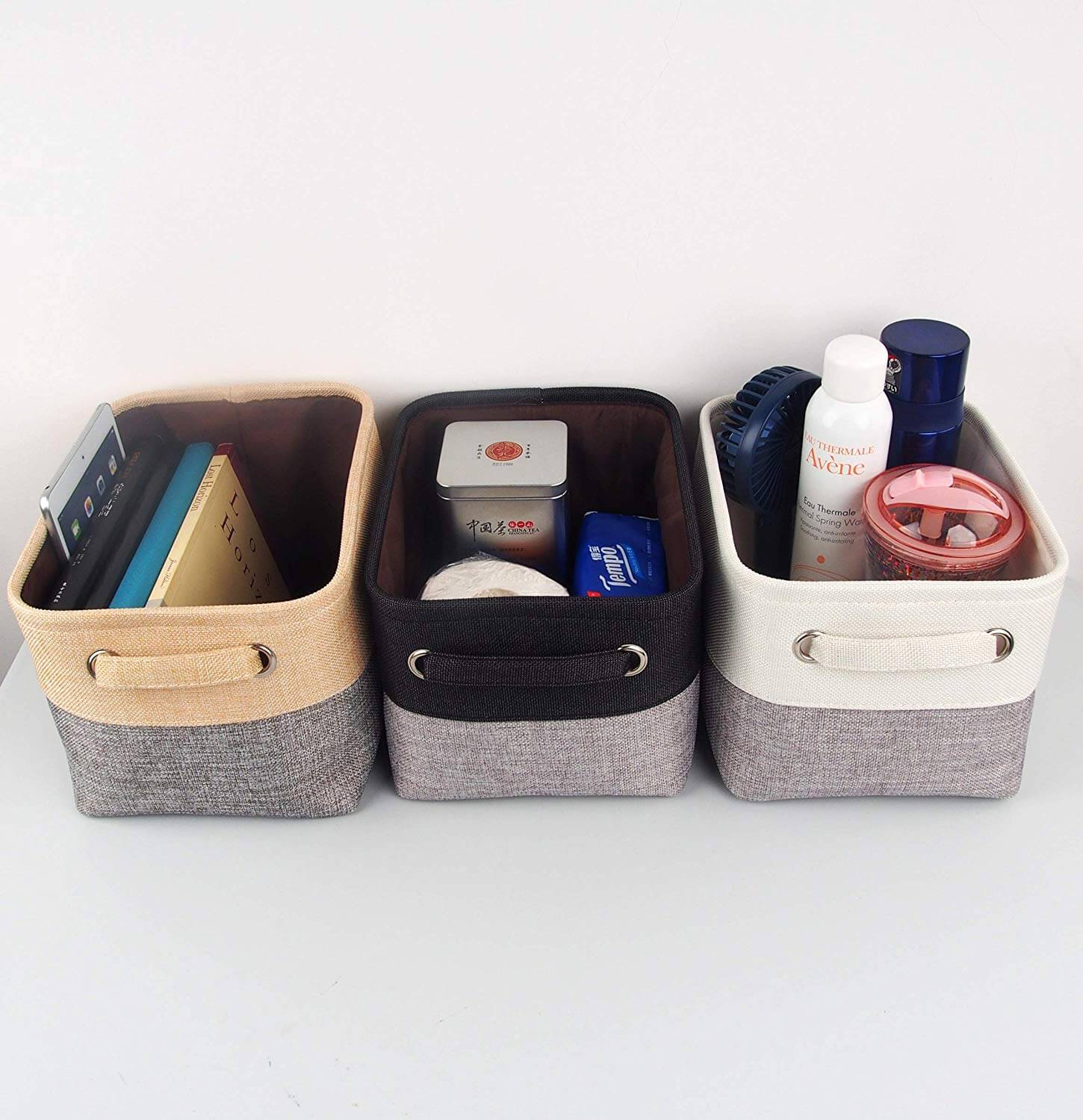 Kids Storage Boxes丨Two-Tone Toy Storage Baskets丨Wardrobe Shelving ...